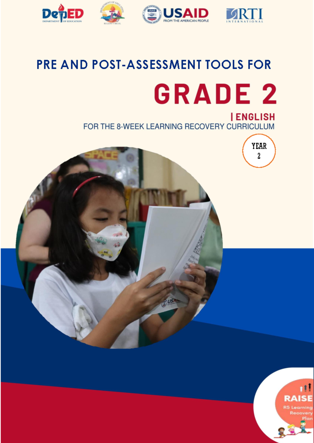 Grade 2 English LRC: Pre and Post Assessment Tools Guide - Studocu