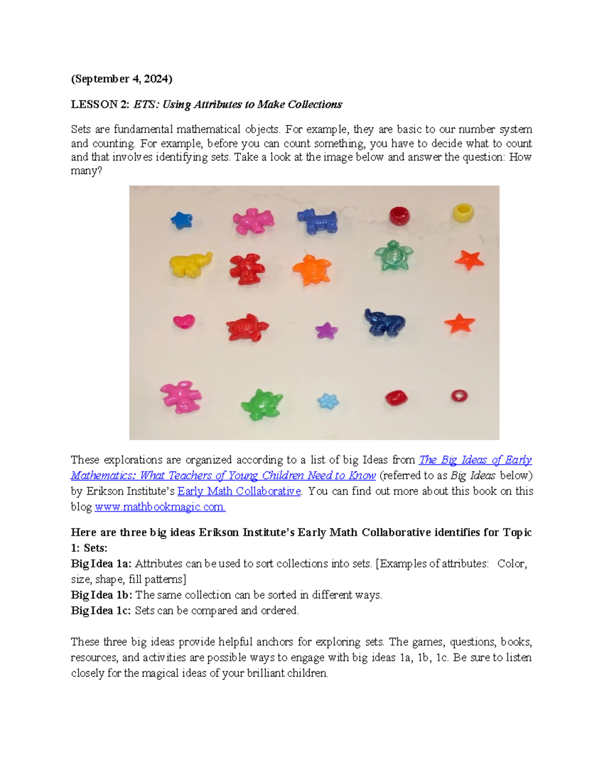 (September 4, 2024) LESSON 2: ETS - Exploring Sets and Attributes in ...