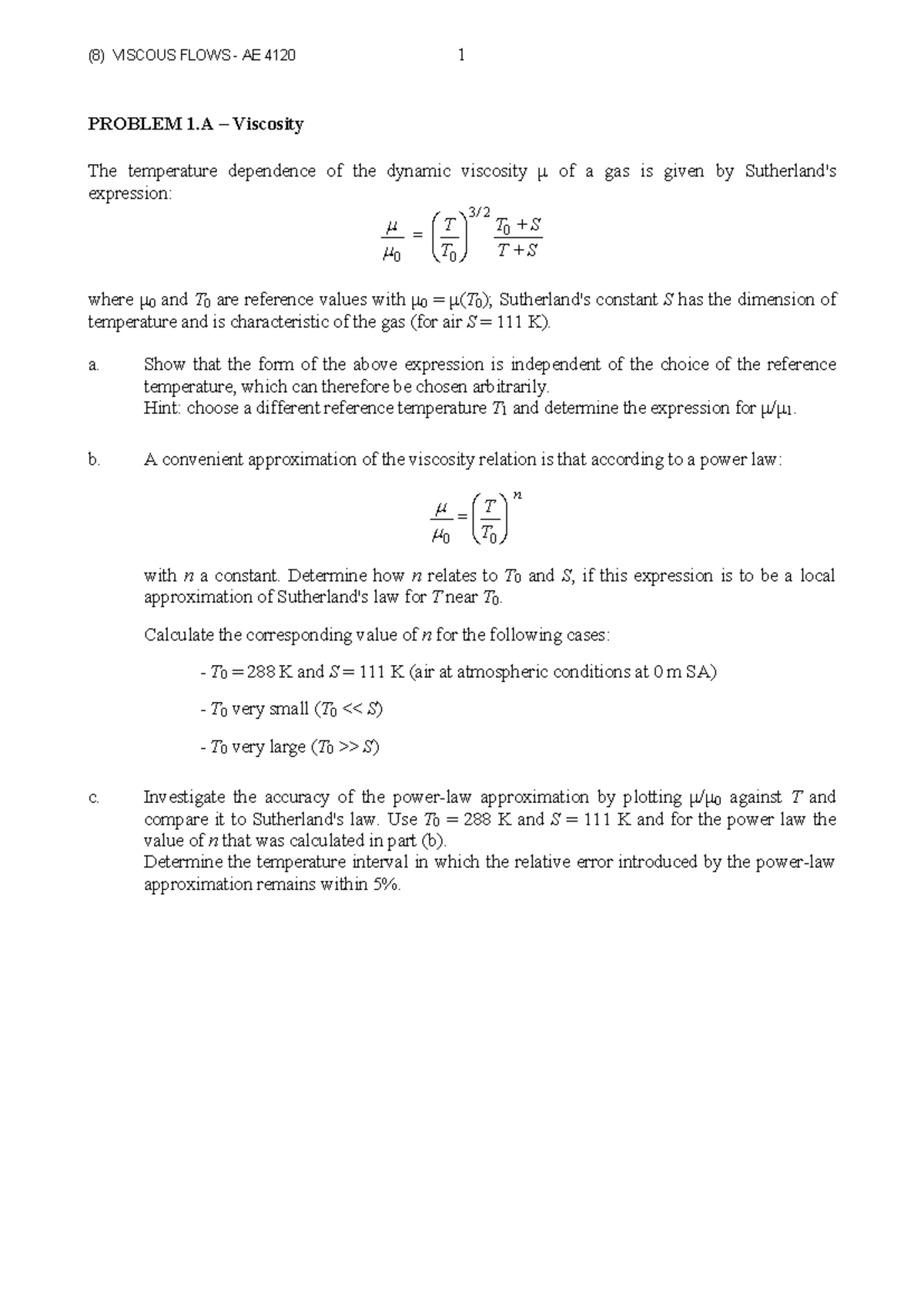 TASK VISC-08: Viscosity & Flow Dynamics – Key Problems and Solutions ...