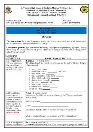7Es Lesson Plan on Exercise Program Design for Personal Fitness - Studocu