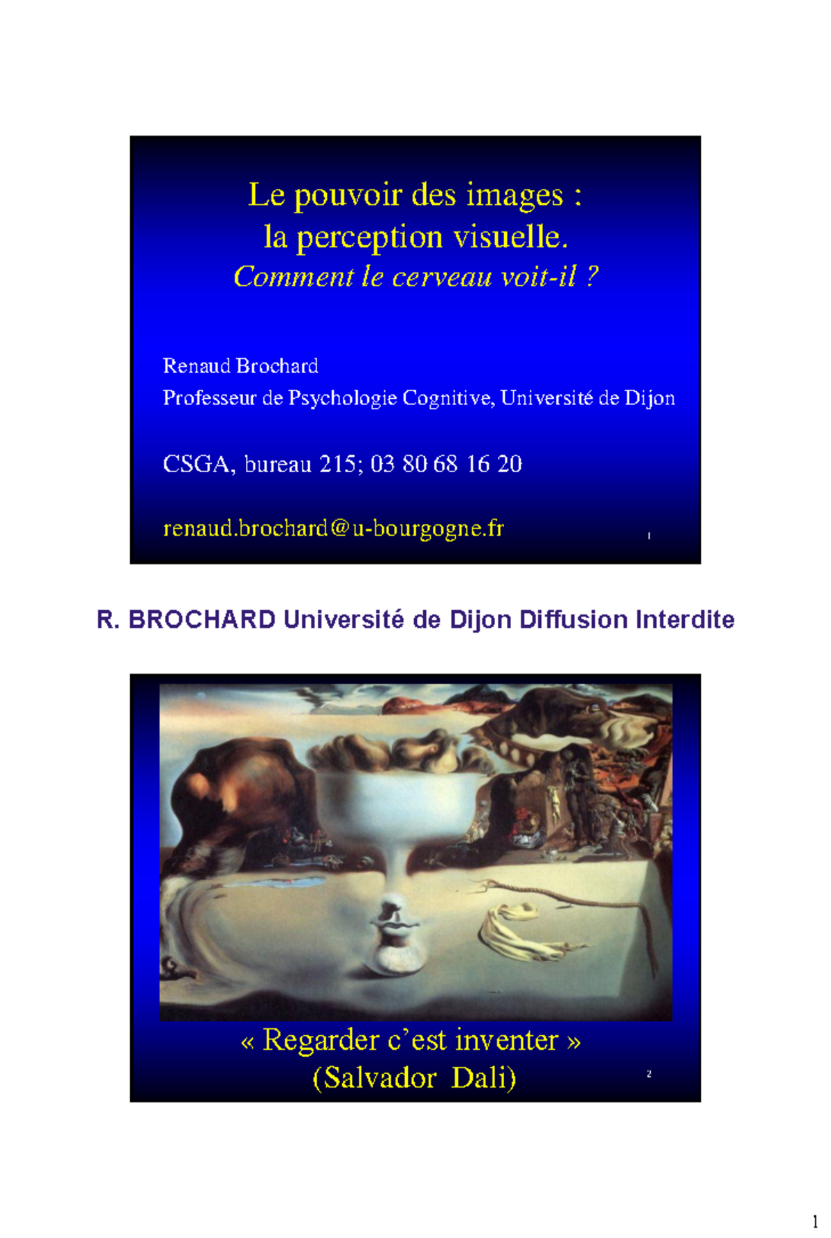 UEO Pouvoir des images Chapitre 1 Intro 2024 Diapos ° ° - Le pouvoir ...