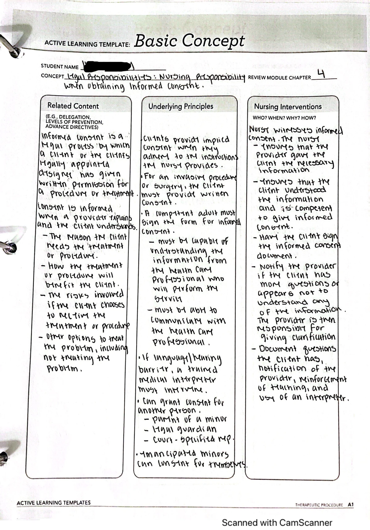ATI RN Fundamentals Online Practice Assessment - Therapeutic Procedures ...