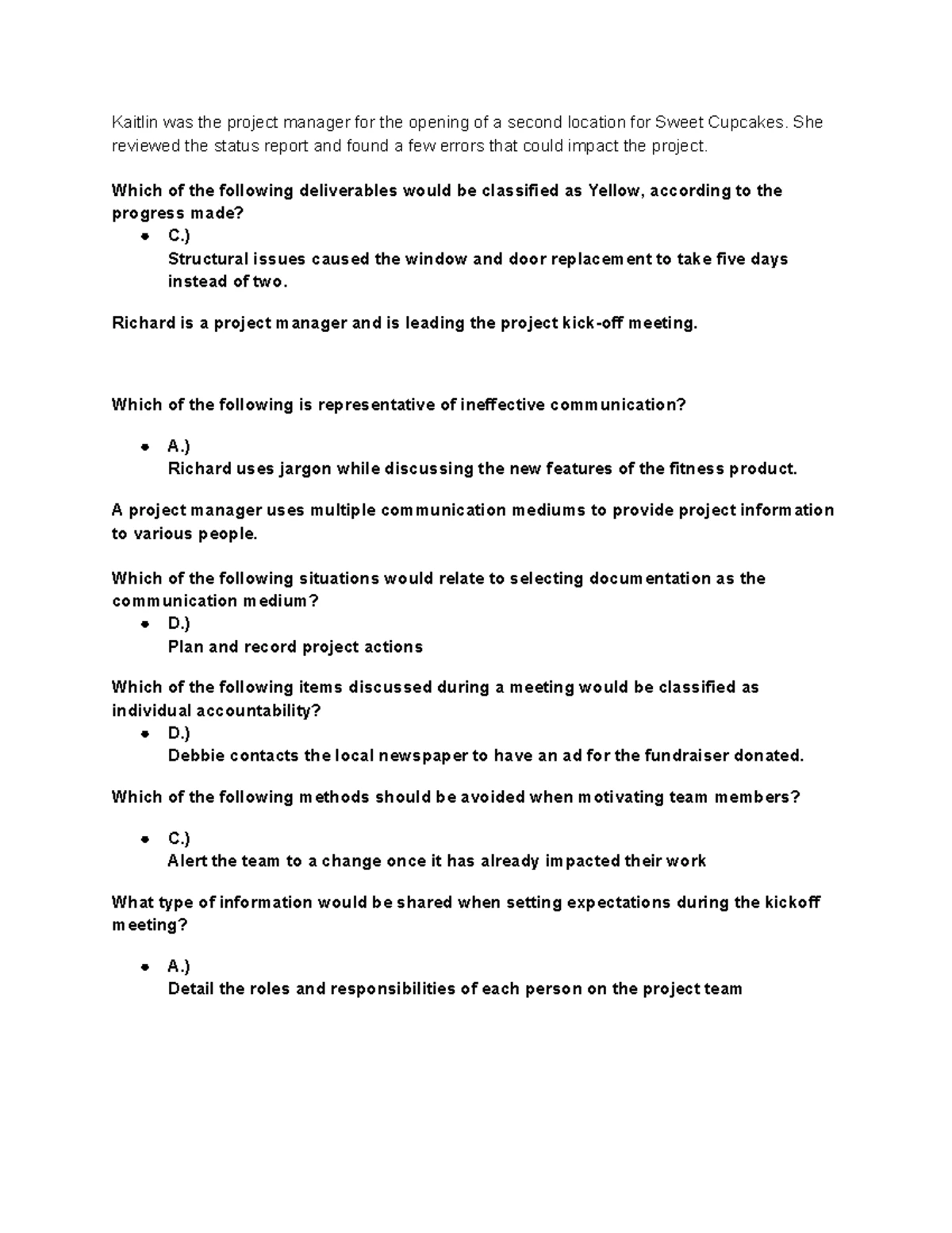 QSO 340 Discussion Post 5 - Hello Everyone, The PMS tool I decided to use for Project Two is ...