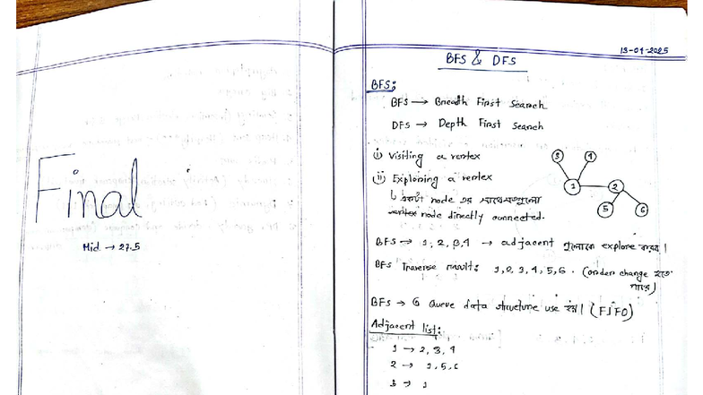 CS 101: BFS and DFS Algorithms Overview and Applications - Studocu