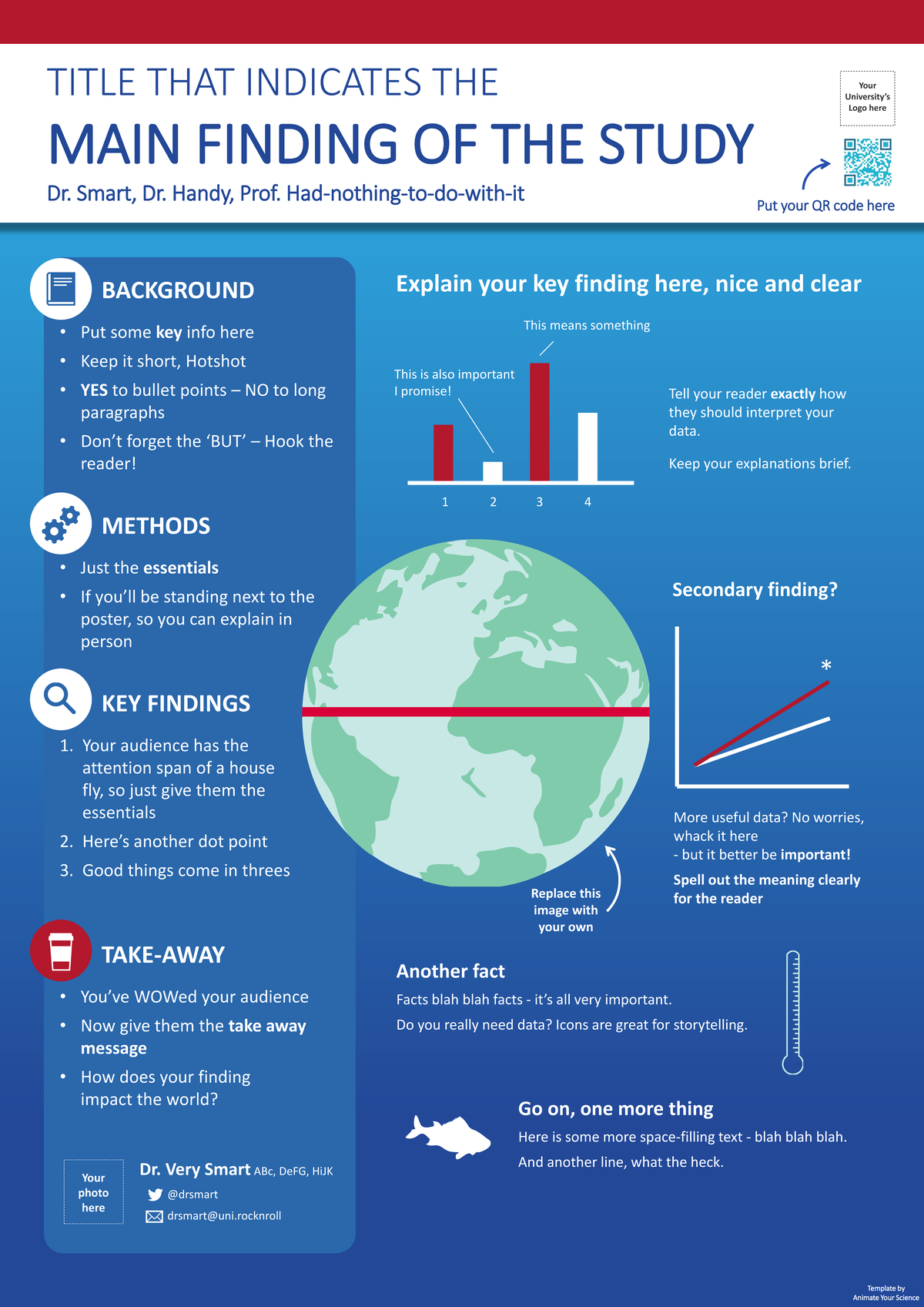 Poster Template for Key Findings: Animate Your Science - Studocu