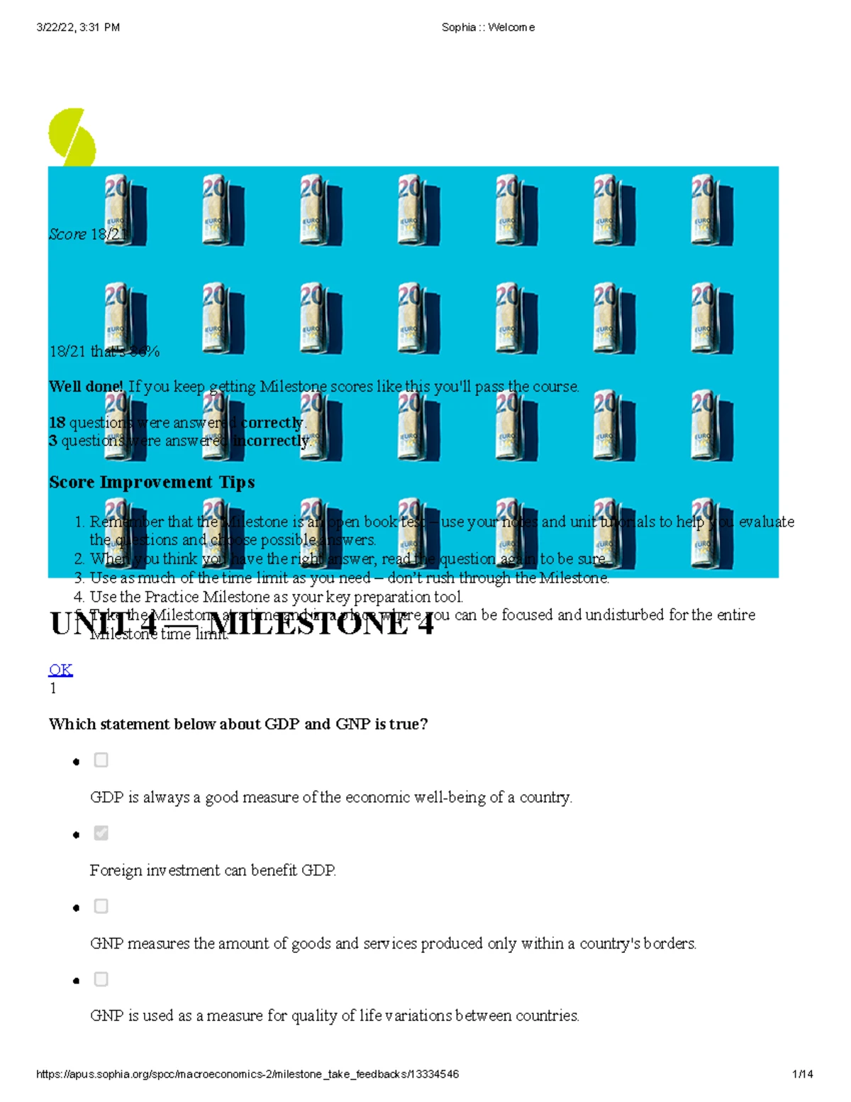 Unit 1 Milestone 1: Understanding Key Macro Concepts and Indicators ...