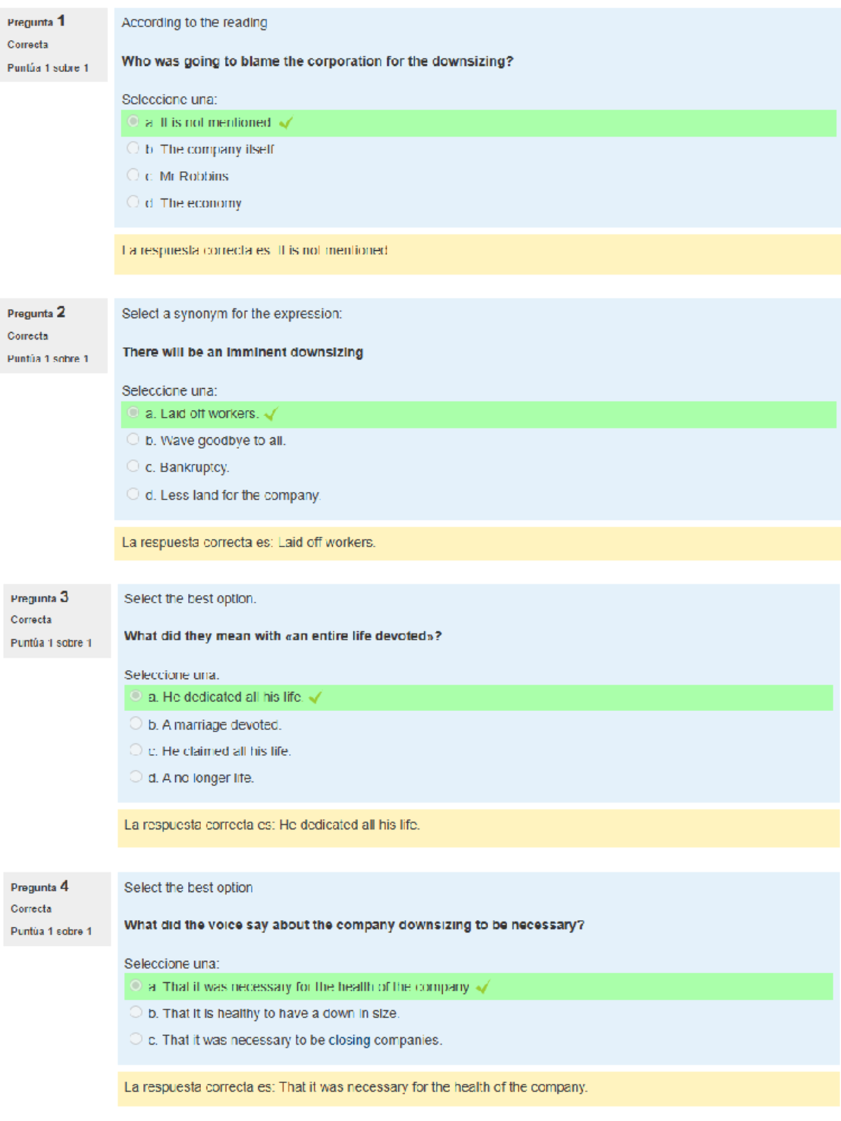 Assignment 7 Quiz: Understanding Company Downsizing Concepts - Studocu