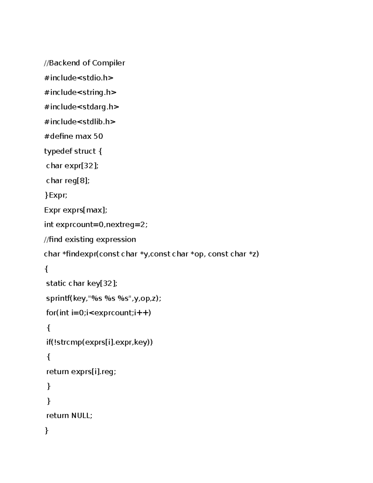 Cdexp 10 - Compiler 3 Address Code Execution Notes - Studocu