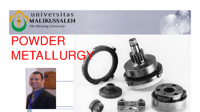 Powder Metallurgy - Summary Notes for TI Course - Studocu