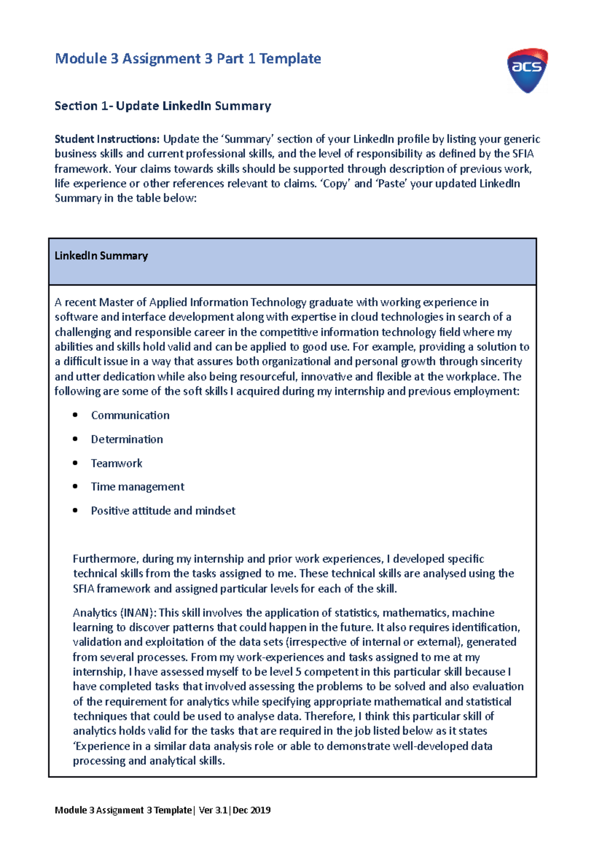 Module 3 - Assignment 3 - Part 1 Template 3 - Section 1- Update ...
