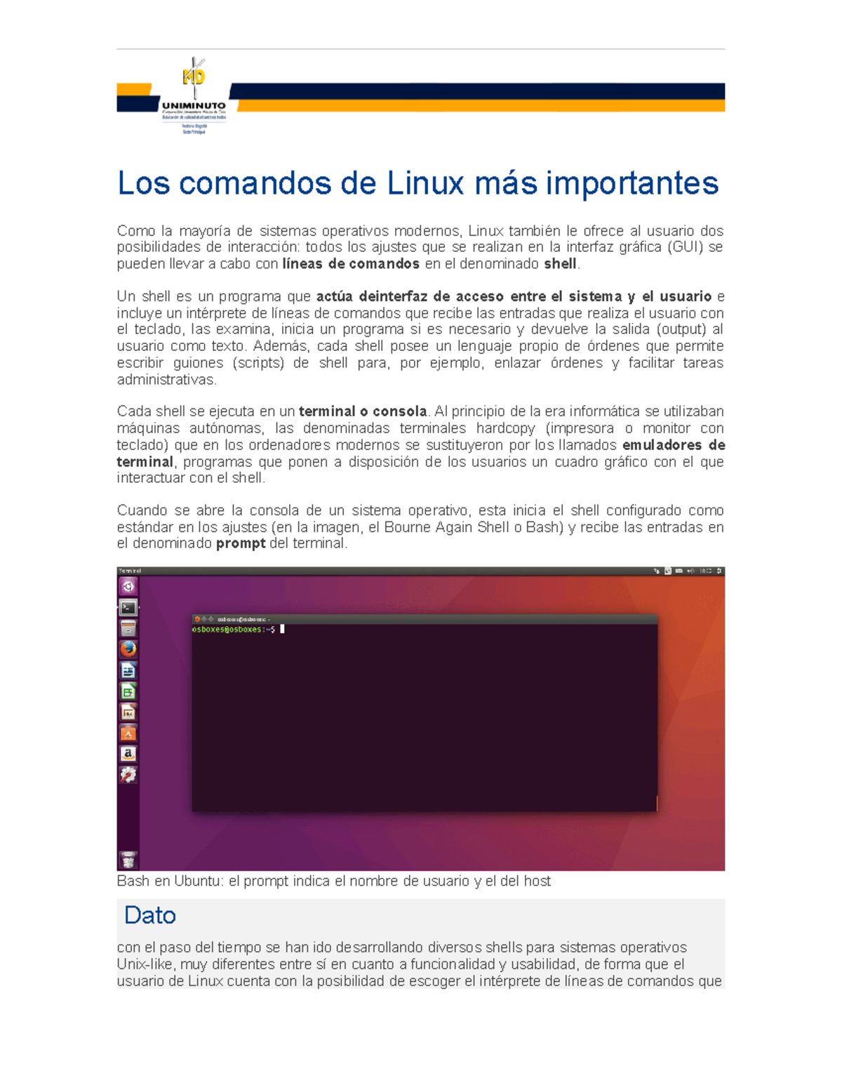 3- Comandos de Linux más importantes - Los comandos de Linux más ...