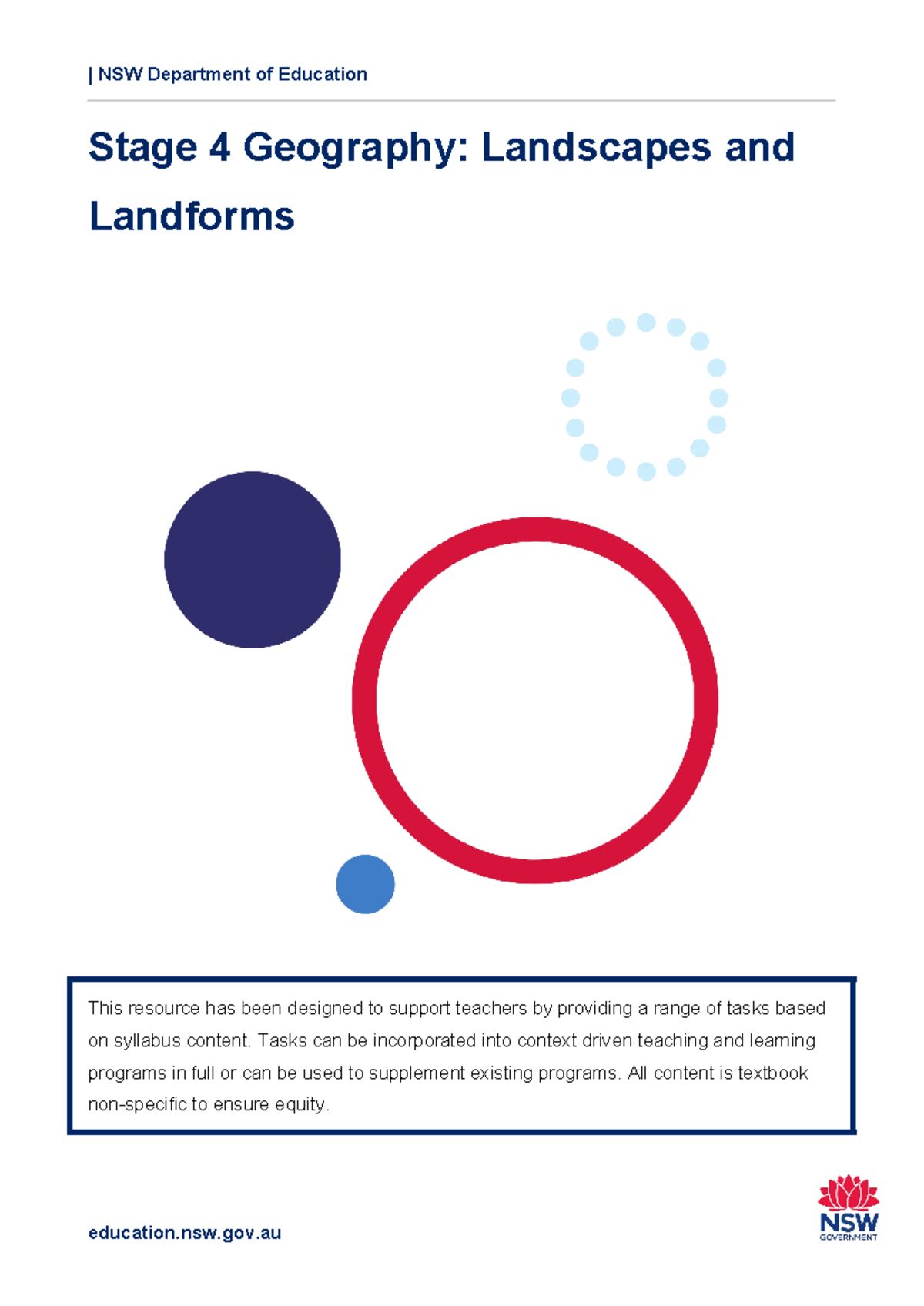Stage 4 Geography: Exploring Landscapes and Landforms in NSW - Studocu