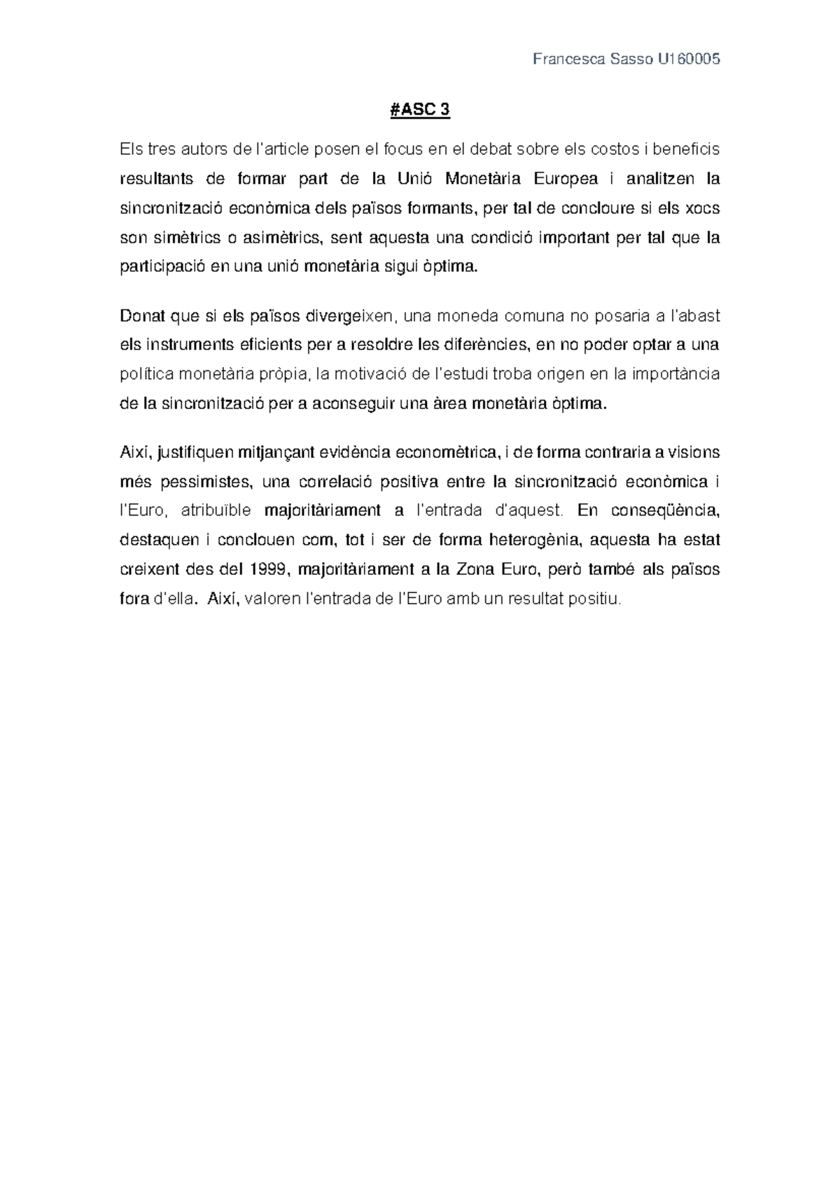 #ASC3 Macroeconomia II - Francesca Sasso U #ASC 3 Els tres autors de l ...