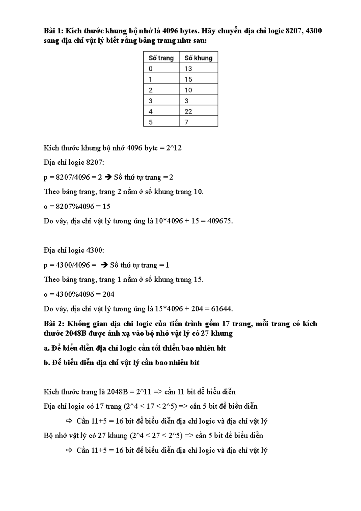 Ôn luyện Hệ điều hành: Tài liệu ôn thi và bài tập thực hành - Studocu