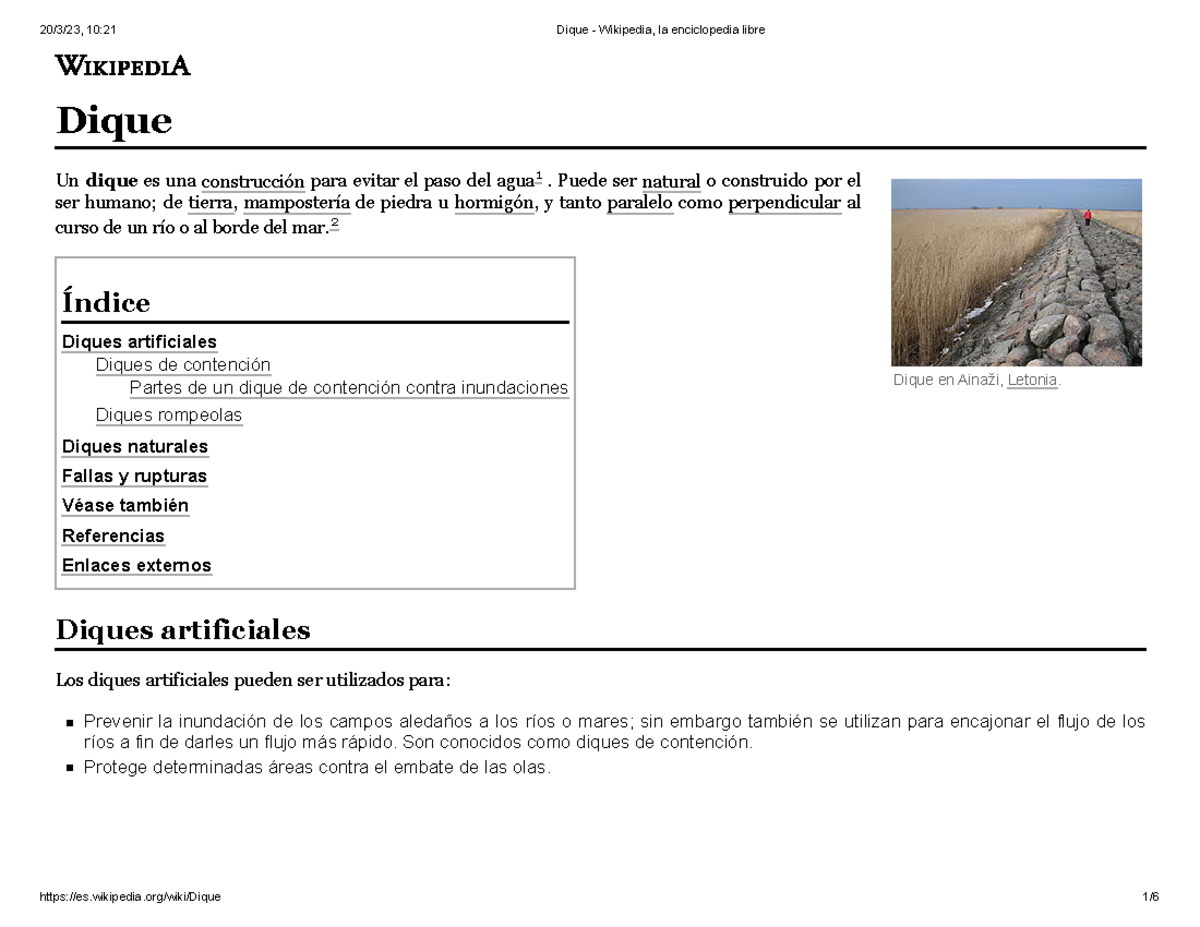 Que es un dique y para que funciona - Dique en Ainaži, Letonia. Dique ...