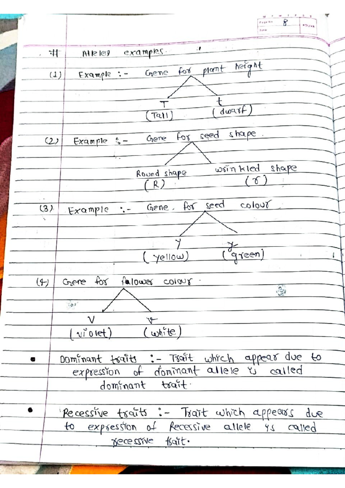 Biology 10: Heredity and Evolution Study Notes - Studocu