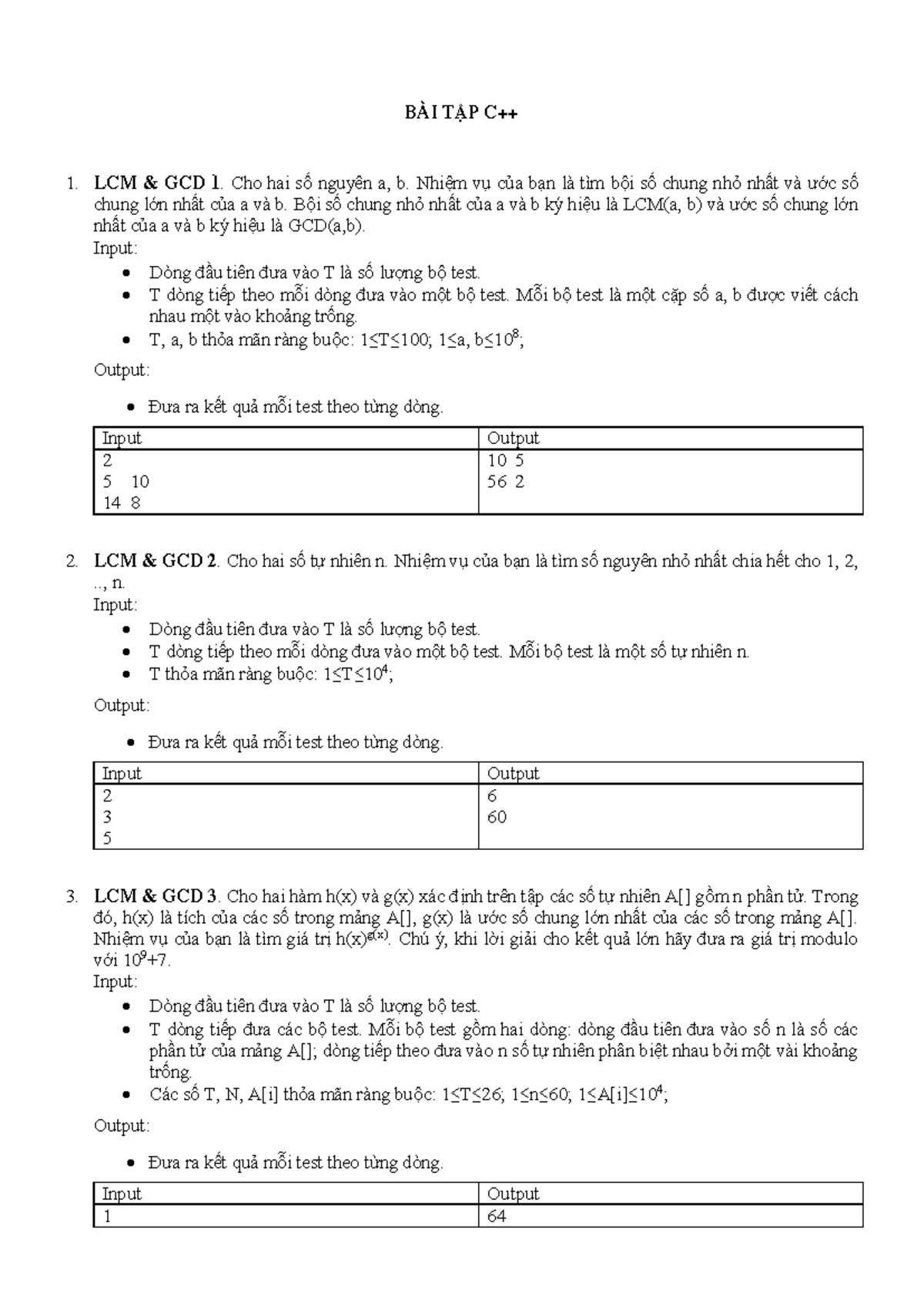 Baitap-C++(v2) - bài tập tổng hợp bản 2 gồm 150 bài môn nhập môn c++ ...