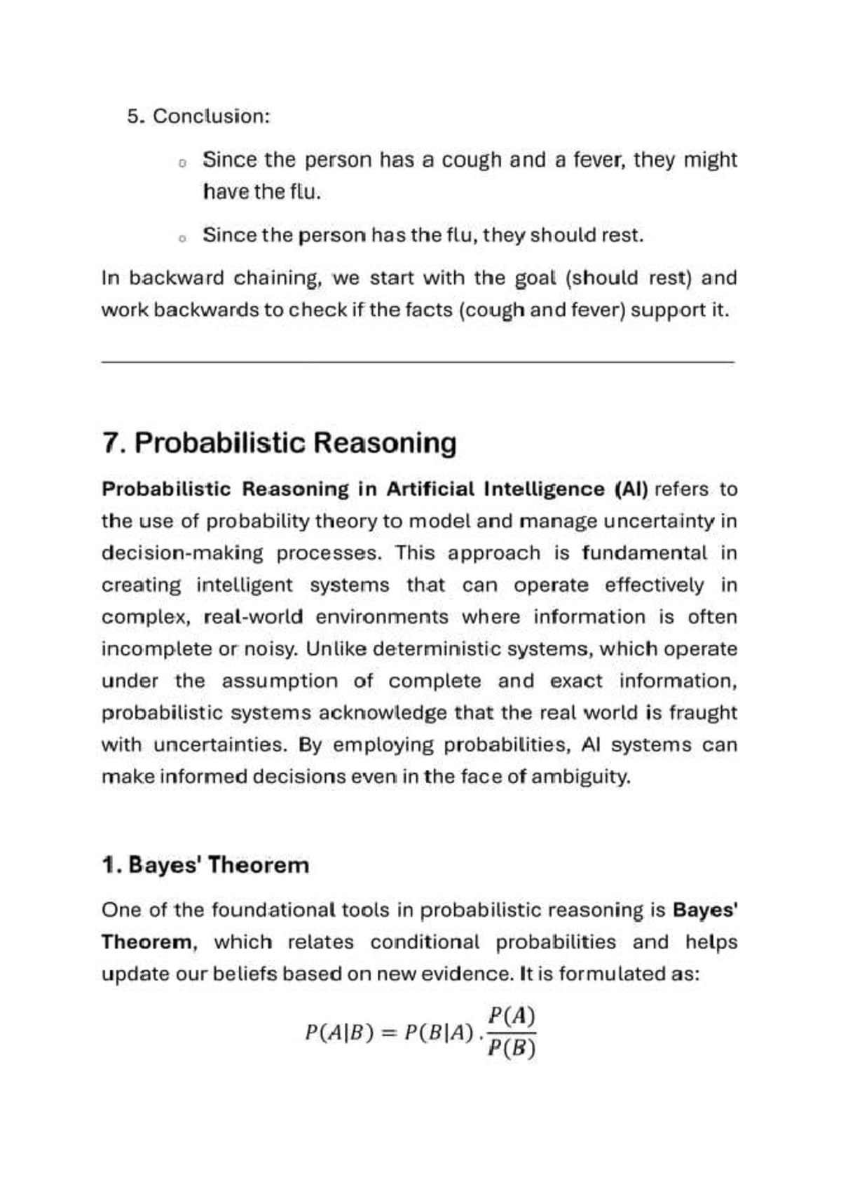 Unit 4.1: Introduction to Probabilistic Reasoning in AI - Studocu
