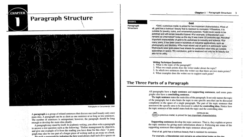 CHAPTER 1: Paragraph Structure and Writing Techniques in Academic ...