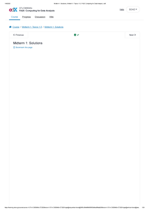 Sample solutions Solution Notebook 9 CSE 6040 - Sample solutions Solution: Notebook 9 CSE6040x ...