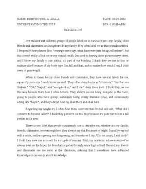 THE Political SELF AND Being A Filipino - THE POLITICAL SELF AND BEING ...