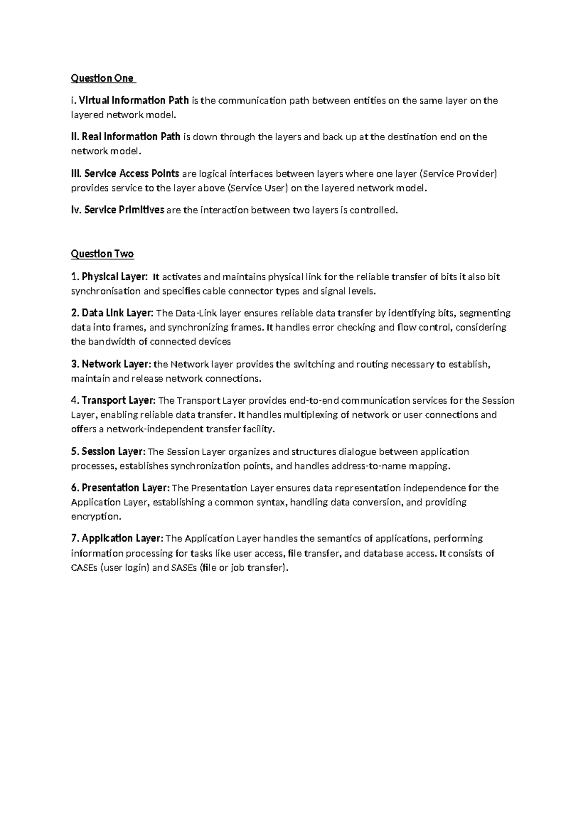Networking Assignment: Understanding Layers & Topologies in Networks ...