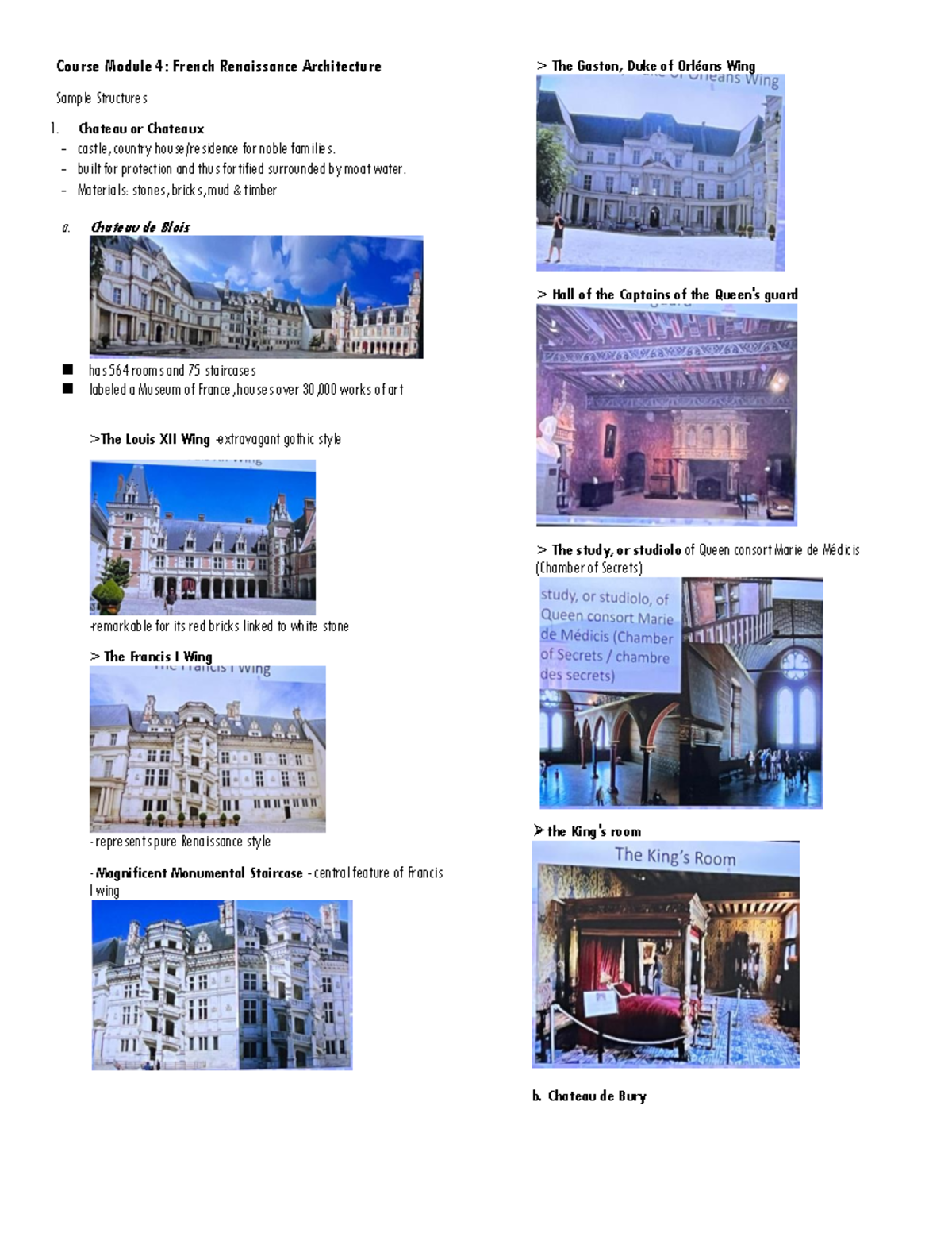 HOA 2 Finals French REV - Course Module 4: French Renaissance ...