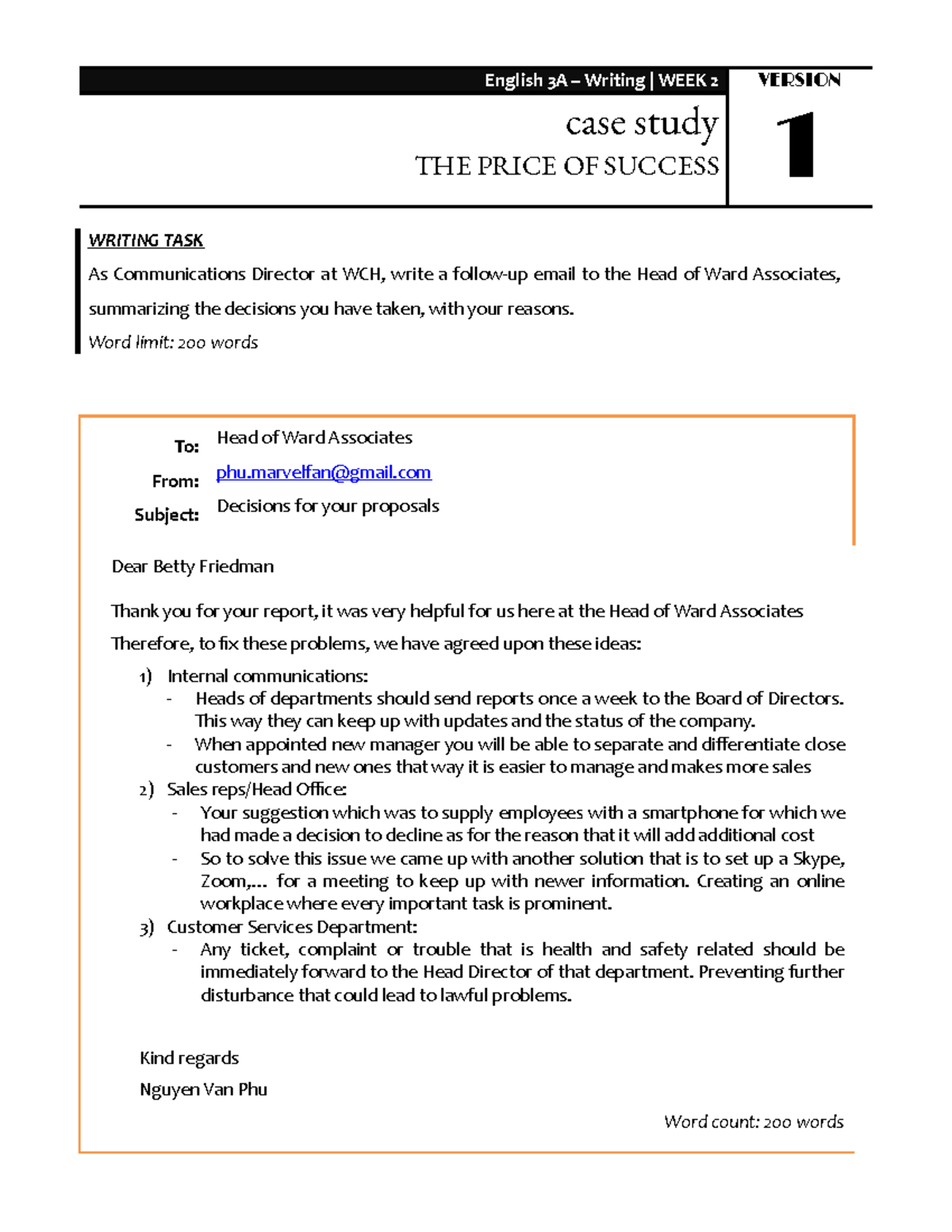 Writing Form - Week 2 - meh - English 3A – Writing | WEEK 2 VERSION 1 ...