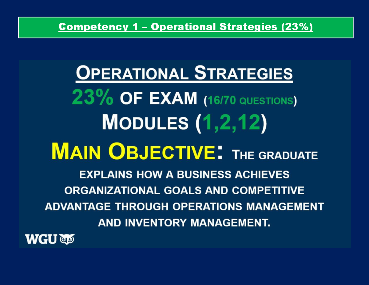 2022 OA Final Exam Prep Guide: Key Concepts in Operations & Quality ...