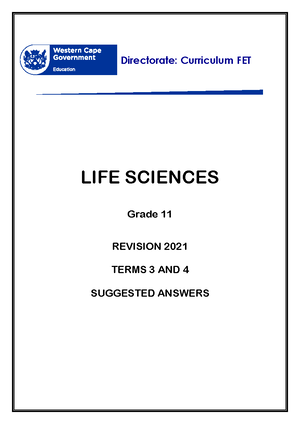 LIFE Sciences TERM 2 GR 10 Assignment 2024 - LIFE SCIENCES: GRADE 10 ...