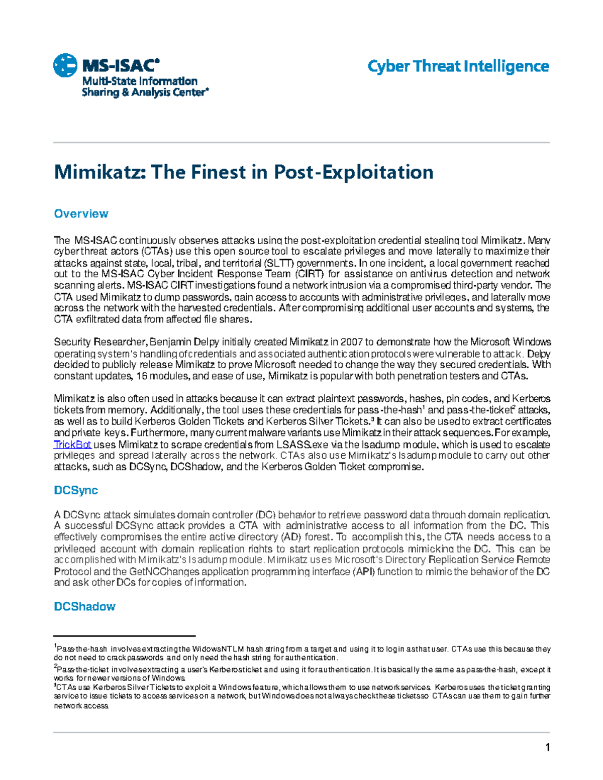 Mimikatz: A Comprehensive Overview of Post-Exploitation Techniques ...