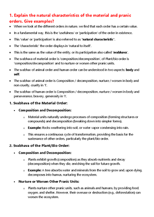 UHV UNIT-4 - Universal Human values Unit-4 notes - UNIT - 4 HARMONY IN ...