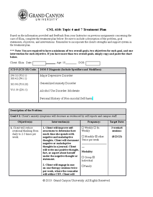 [Solved] What are differences among goals objectives and interventions ...