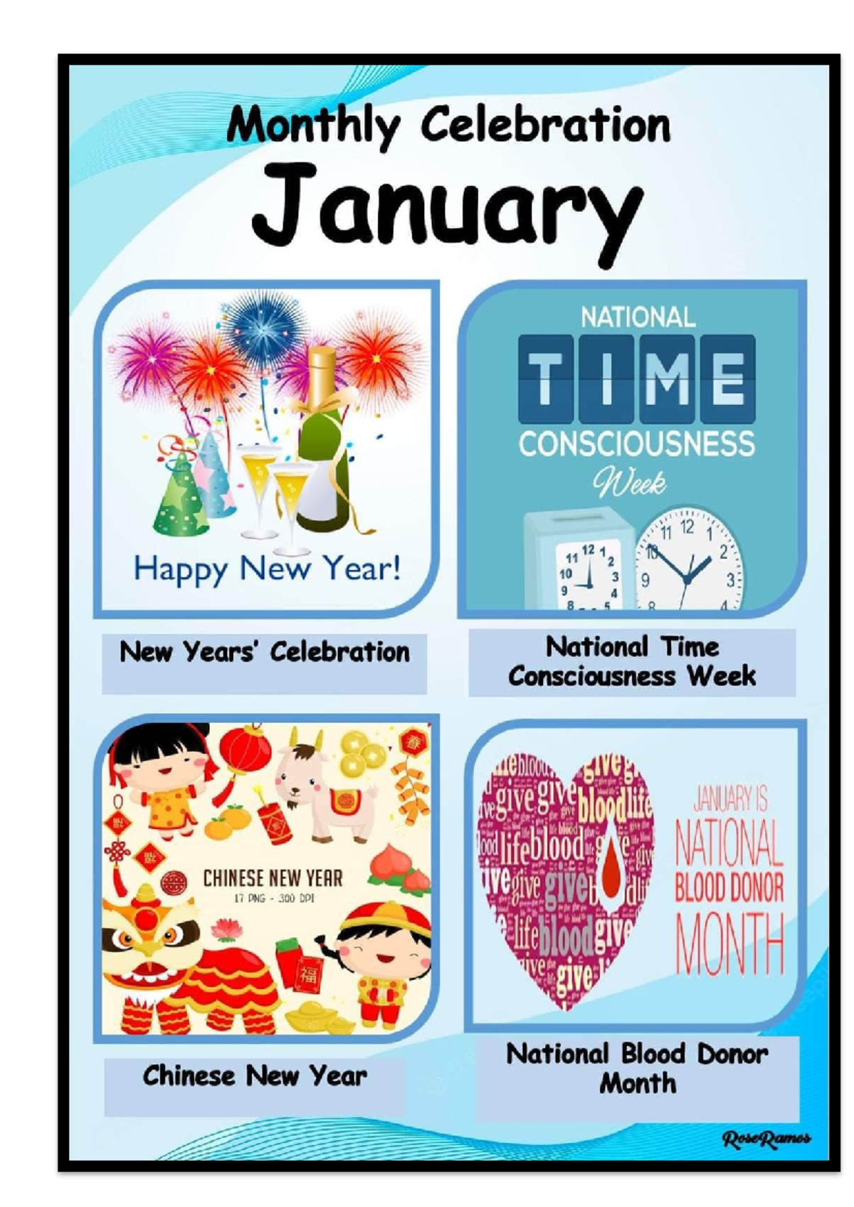 Monthly Celebration Guidelines: Key Events for Each Month - Studocu