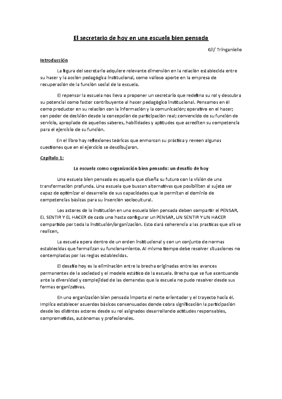 El secretario en la escuela moderna: un rol transformador en la gestión ...