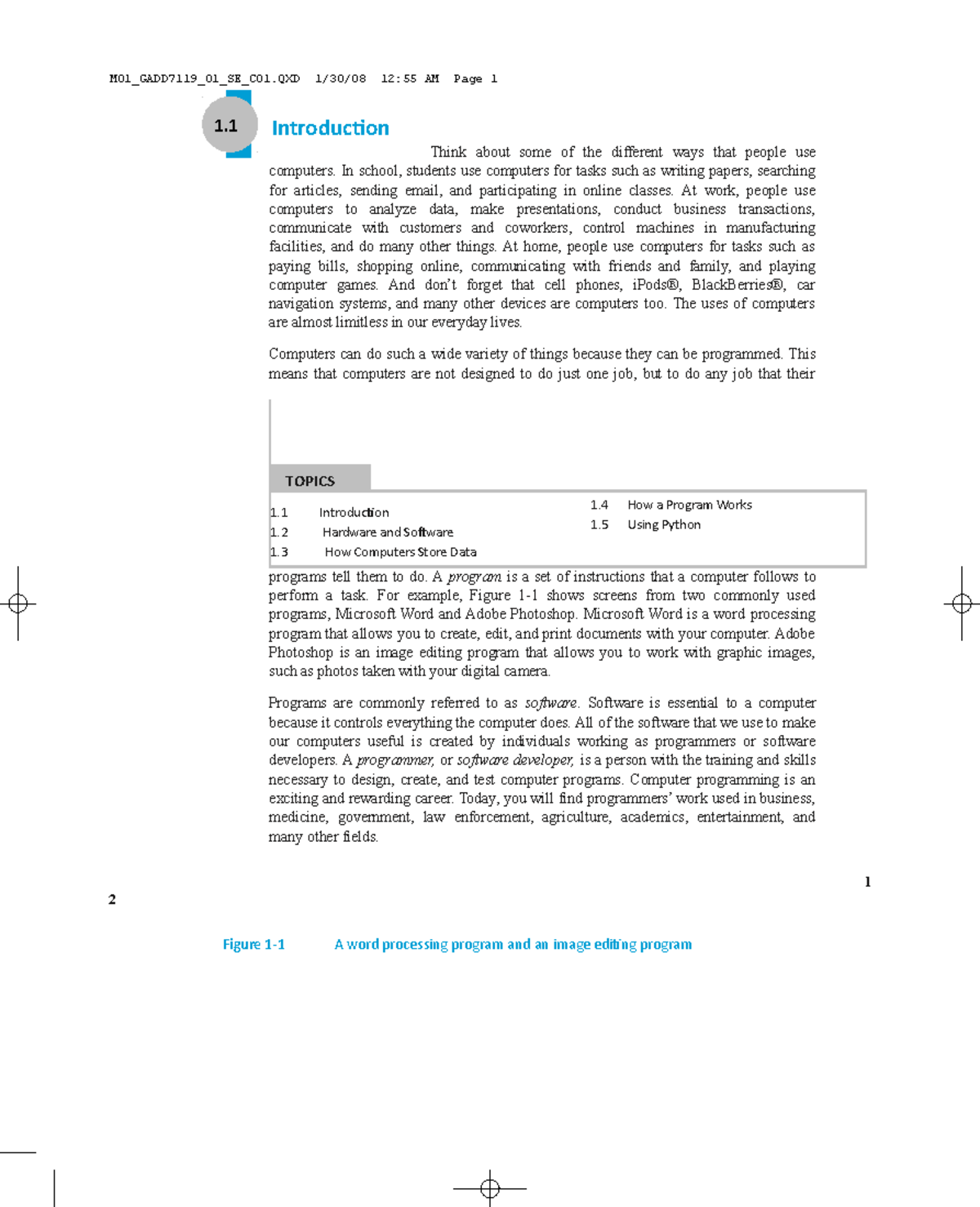 GADD7119_01_C01: Understanding Computer Hardware and Software Basics - Studocu