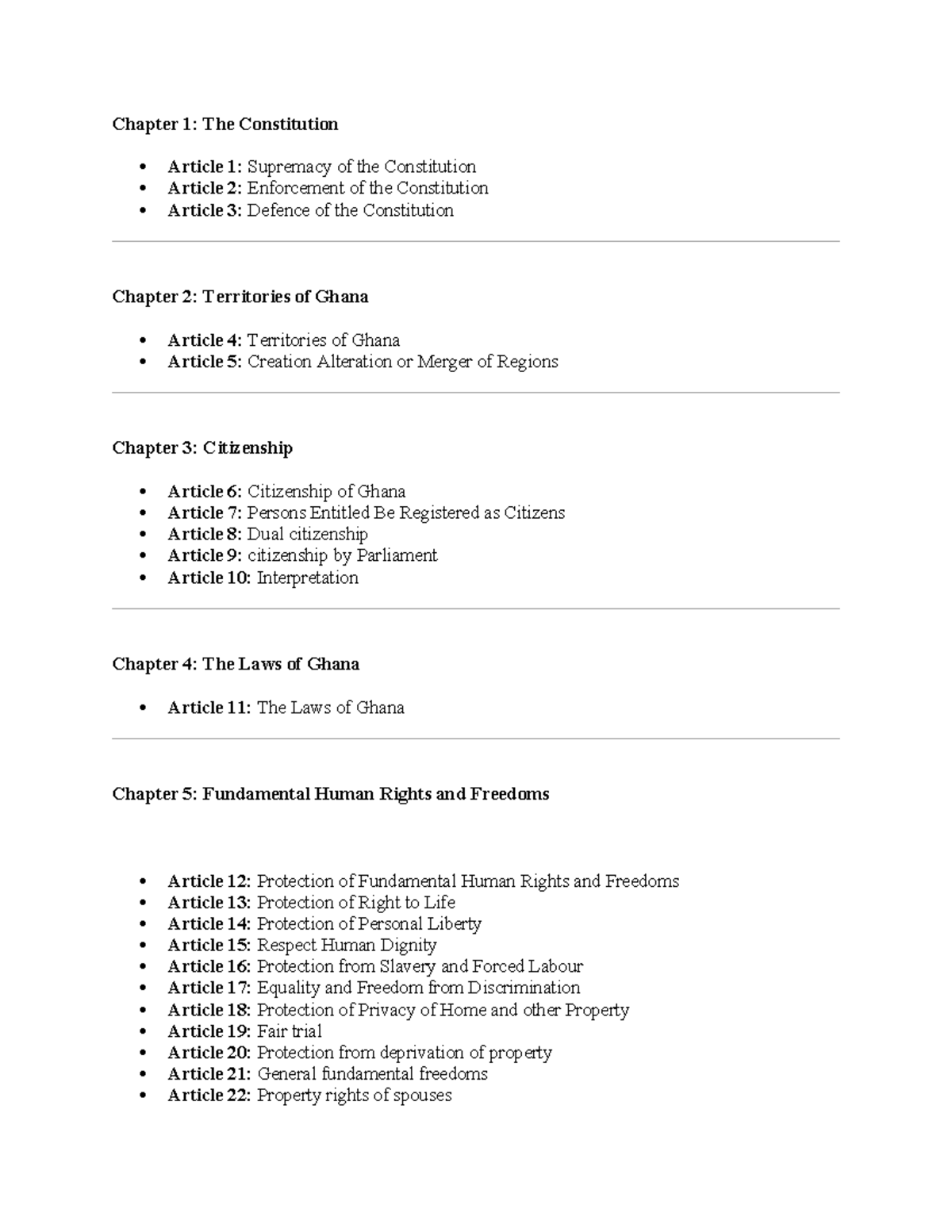 Constitution - sncnsc - Chapter 1: The Constitution Article 1 ...