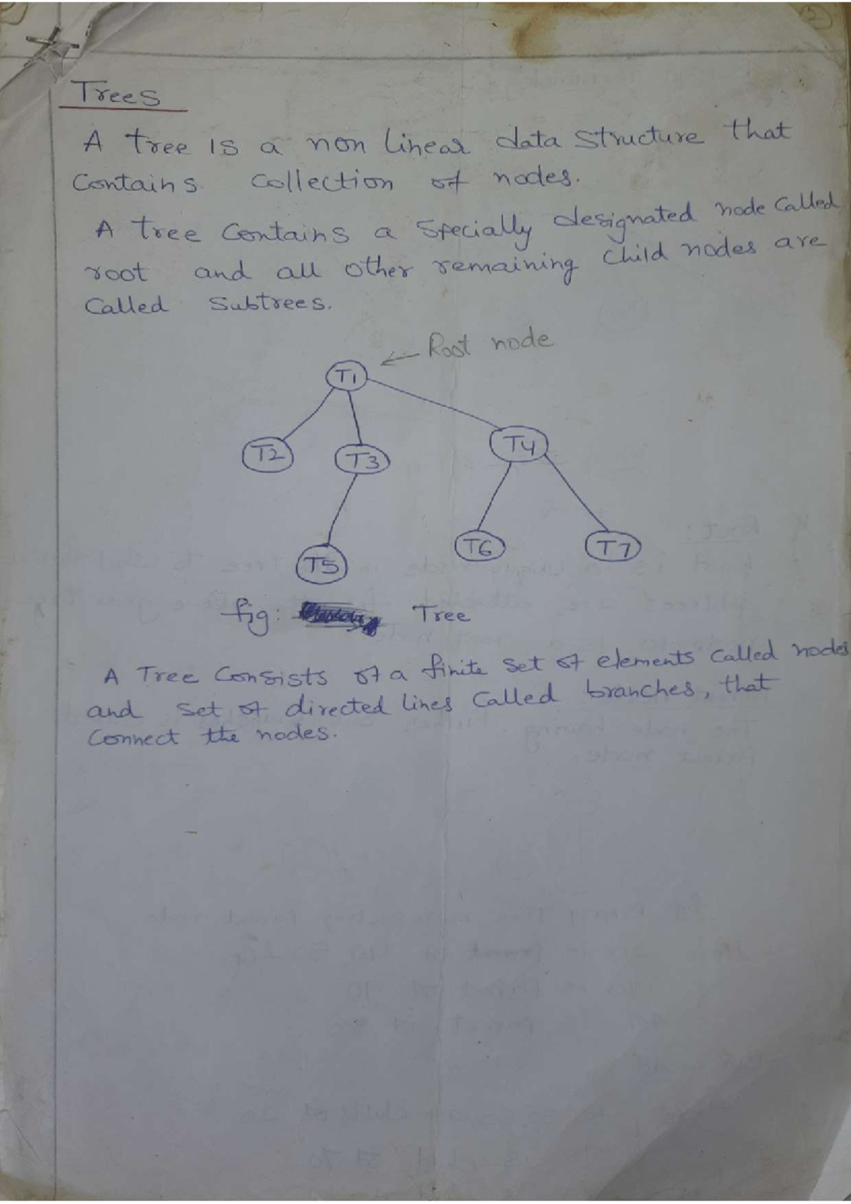 Trees (DSA Notes) - Understanding Structure, Terminology, and Types ...