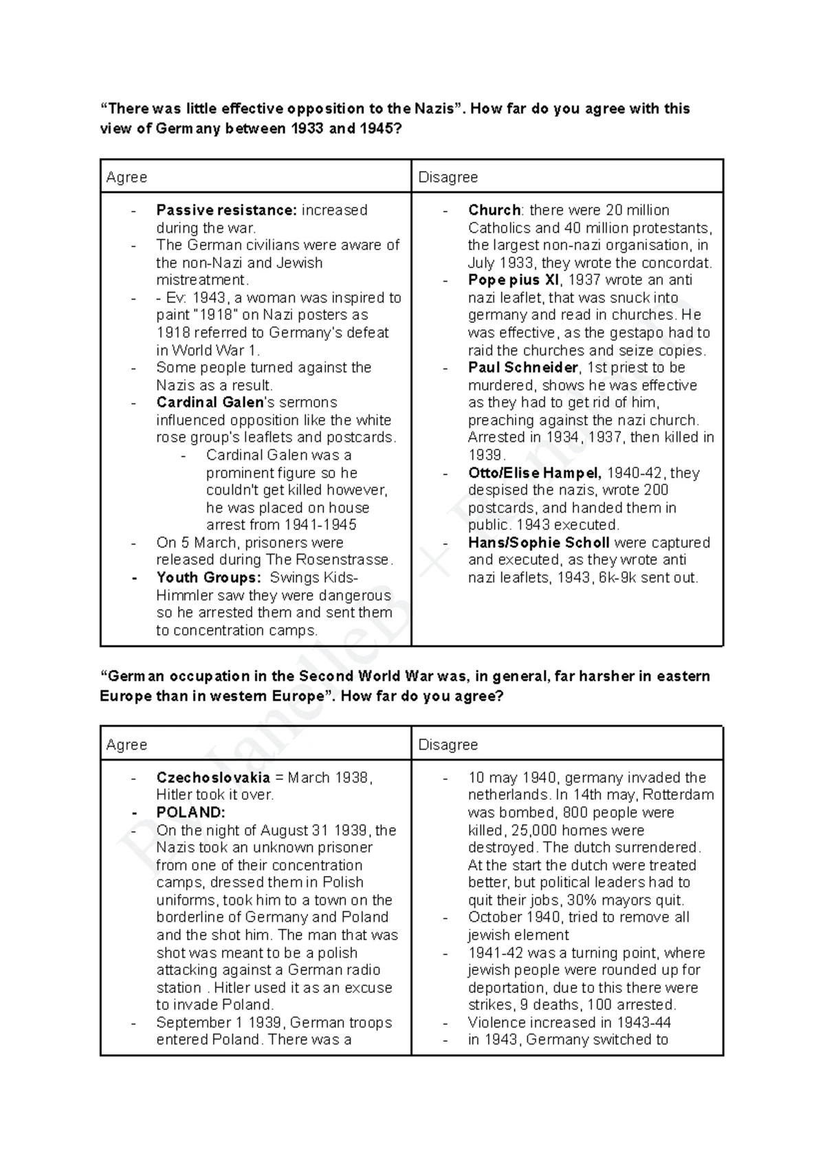 Grade 9 Edexcel History Final Exam Paper: Weimar and Nazi Insights ...