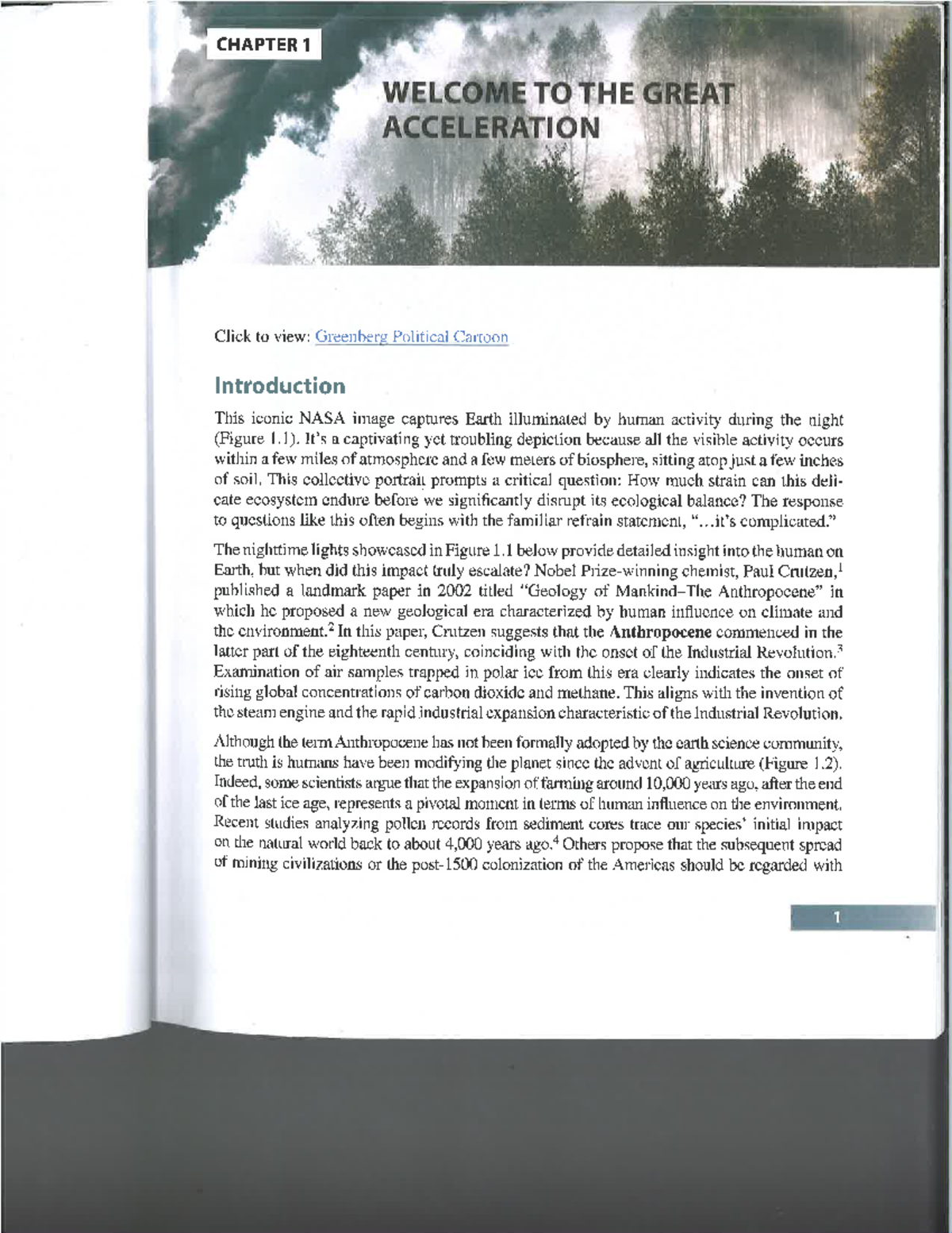 Final Exam Study Notes for Course XYZ 101: The Great Acceleration - Studocu