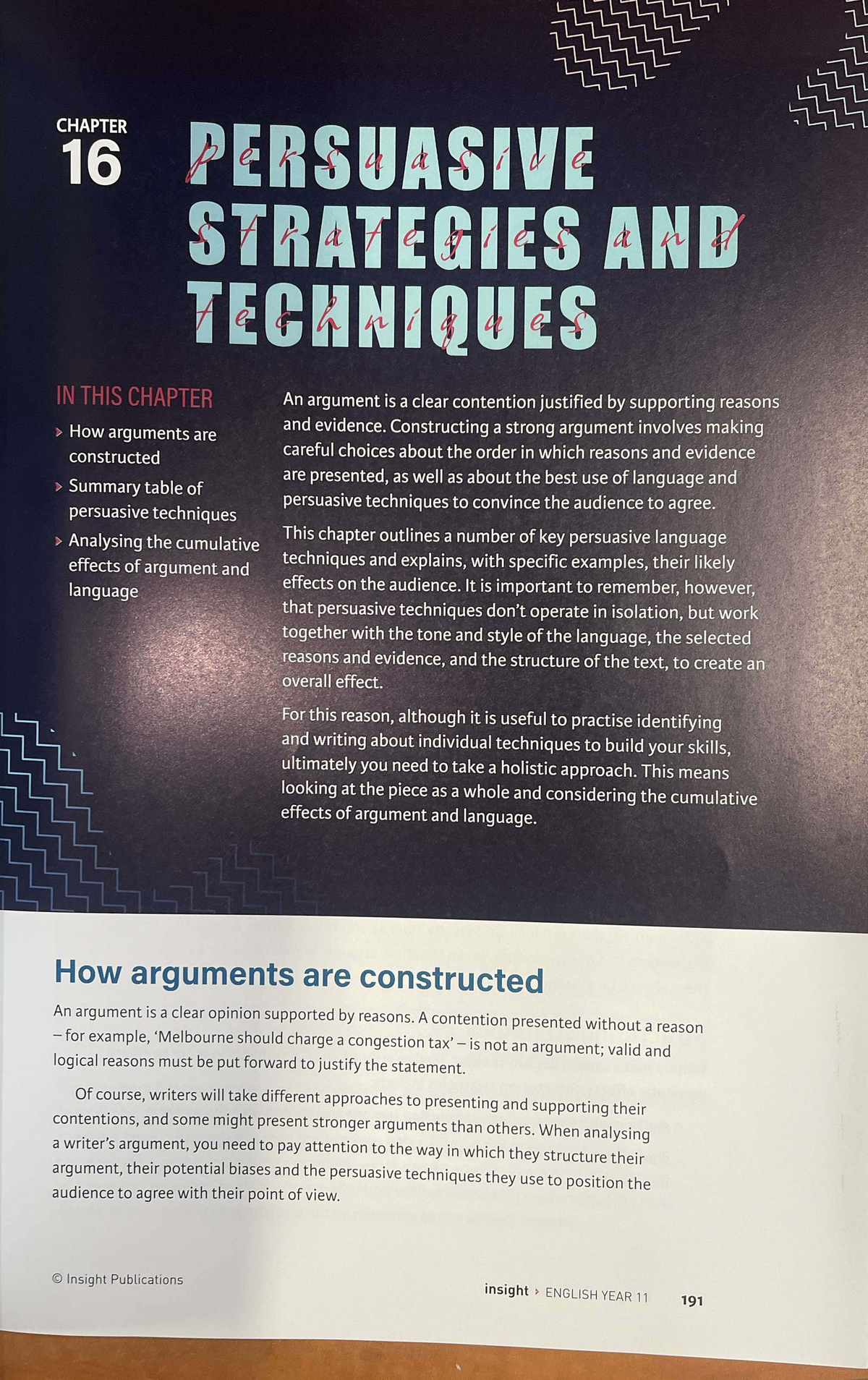 CHAPTER 16: PERSUASIVE STRATEGIES AND TECHNIQUES IN ARGUMENTATION - Studocu