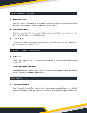 Water Assignment - Te1 - Water Supply Planning And Development - Final ...
