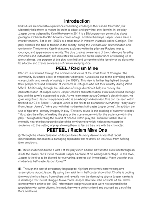 Jasper Jones Summary Notes - Themes & Character Summaries Key Character ...