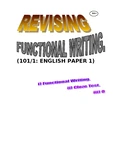 Functional Writing Study Notes for English Paper 101/1 - Studocu