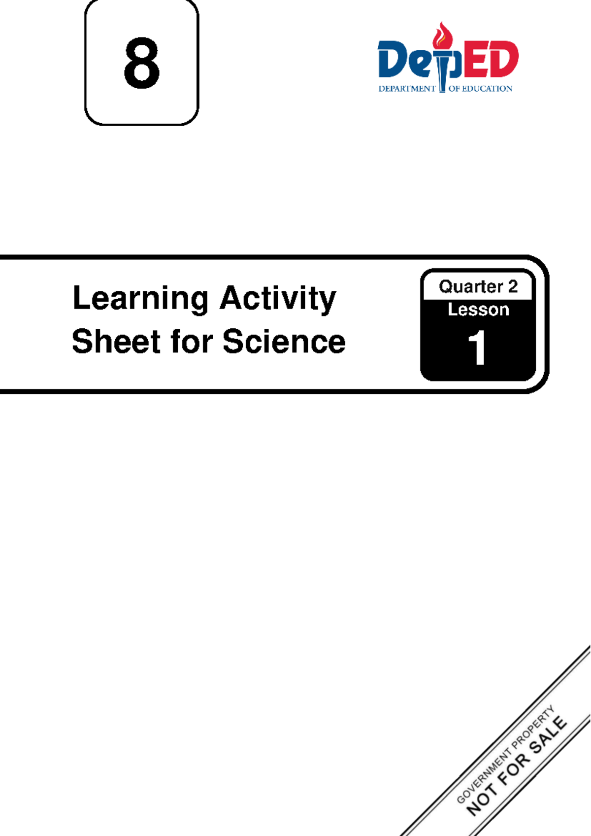 Q2 LAS Science 8: Lesson 1 - Development of the Atom Structure - Studocu
