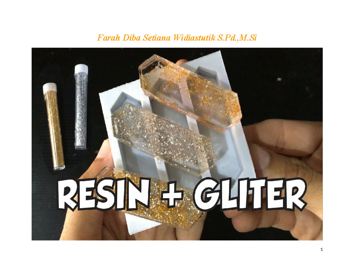 Resin Crafting Guide: Tools & Techniques for Epoxy Art - Studocu