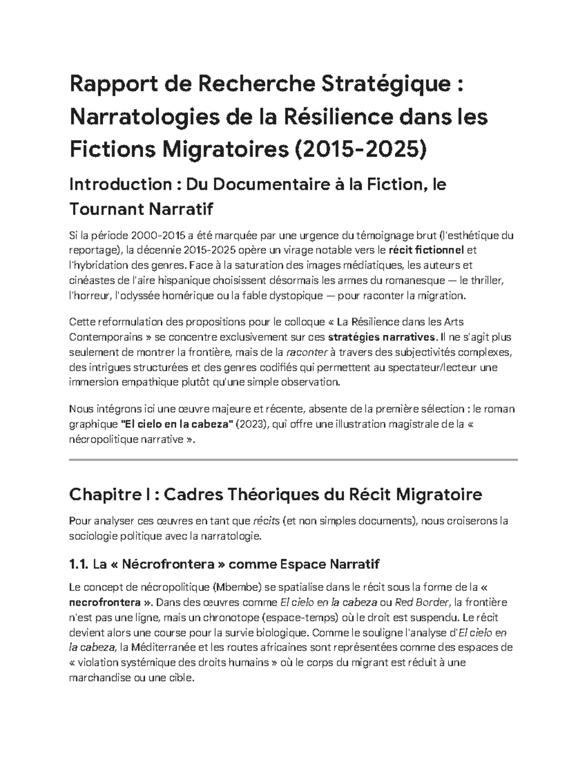 Propositions de Communication pour le Colloque Arts et Résilience ...