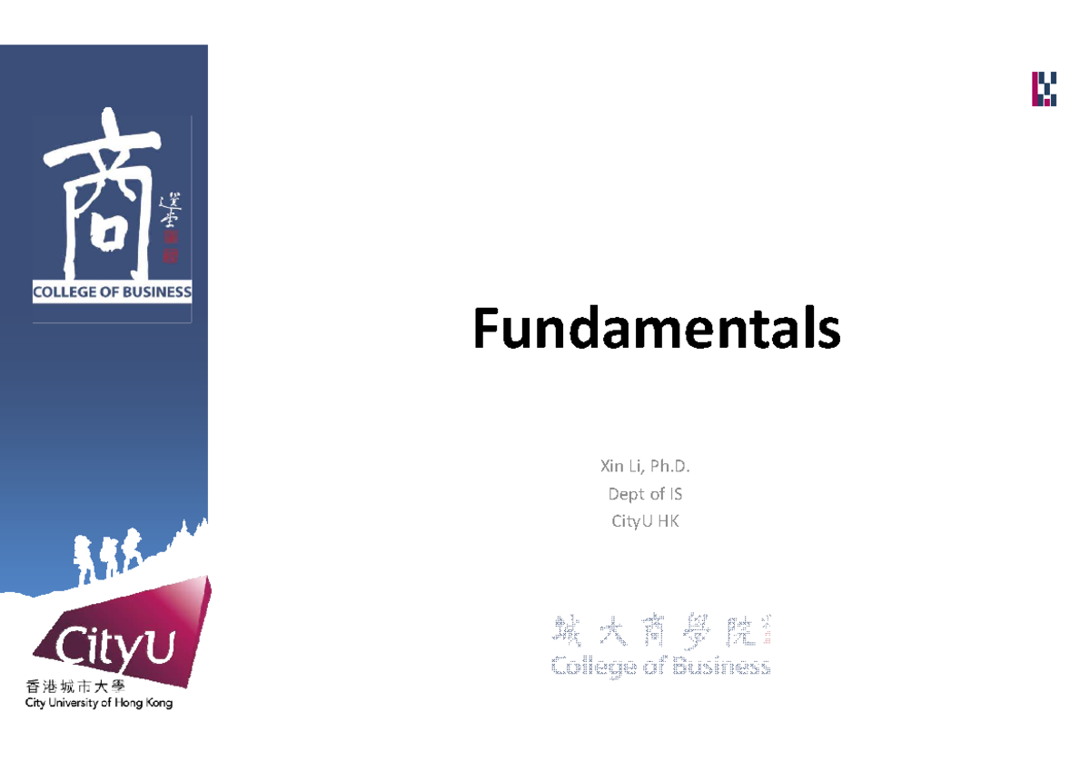 IS3100 2L Fundamentals of Data Analysis in Python - Studocu