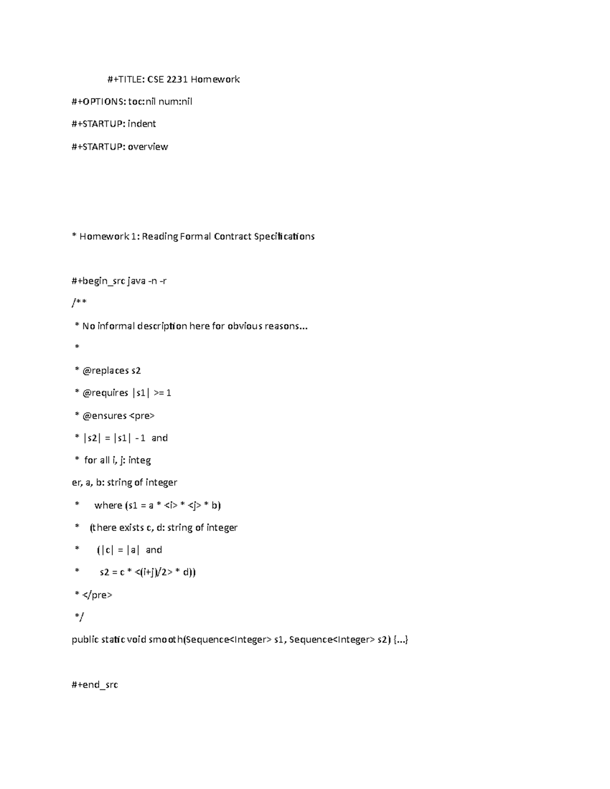 CSE 2231 Homework - Understanding Git Hub Integration and Method ...