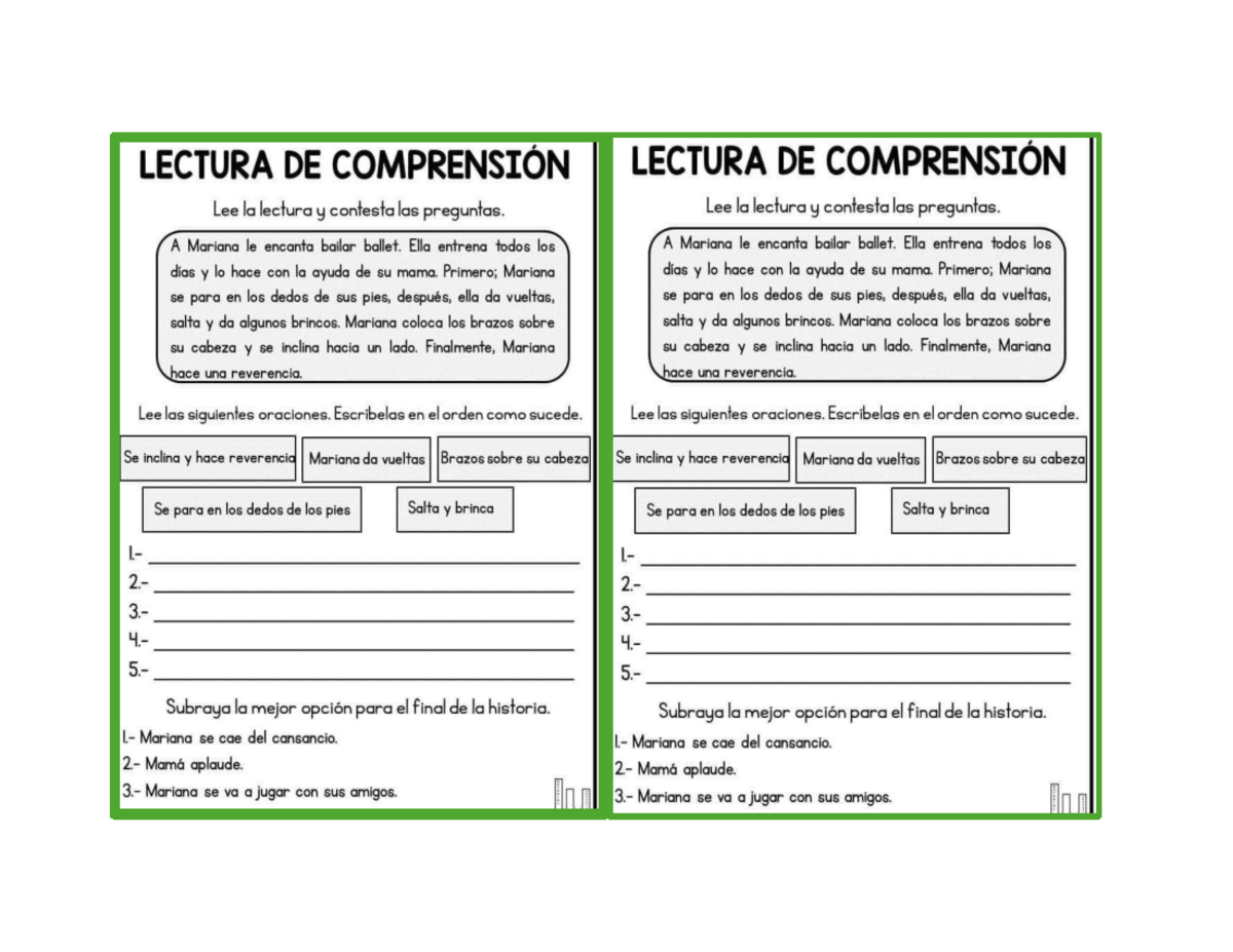 LECTURA DE COMPRENSIÓN: Apuntes de Material Didáctico 3 - Studocu